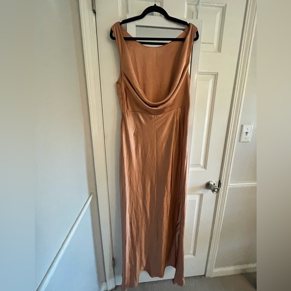 Dresses | Burnt Peach Color Six Stories Brand Bridesmaids Dress | Poshmark